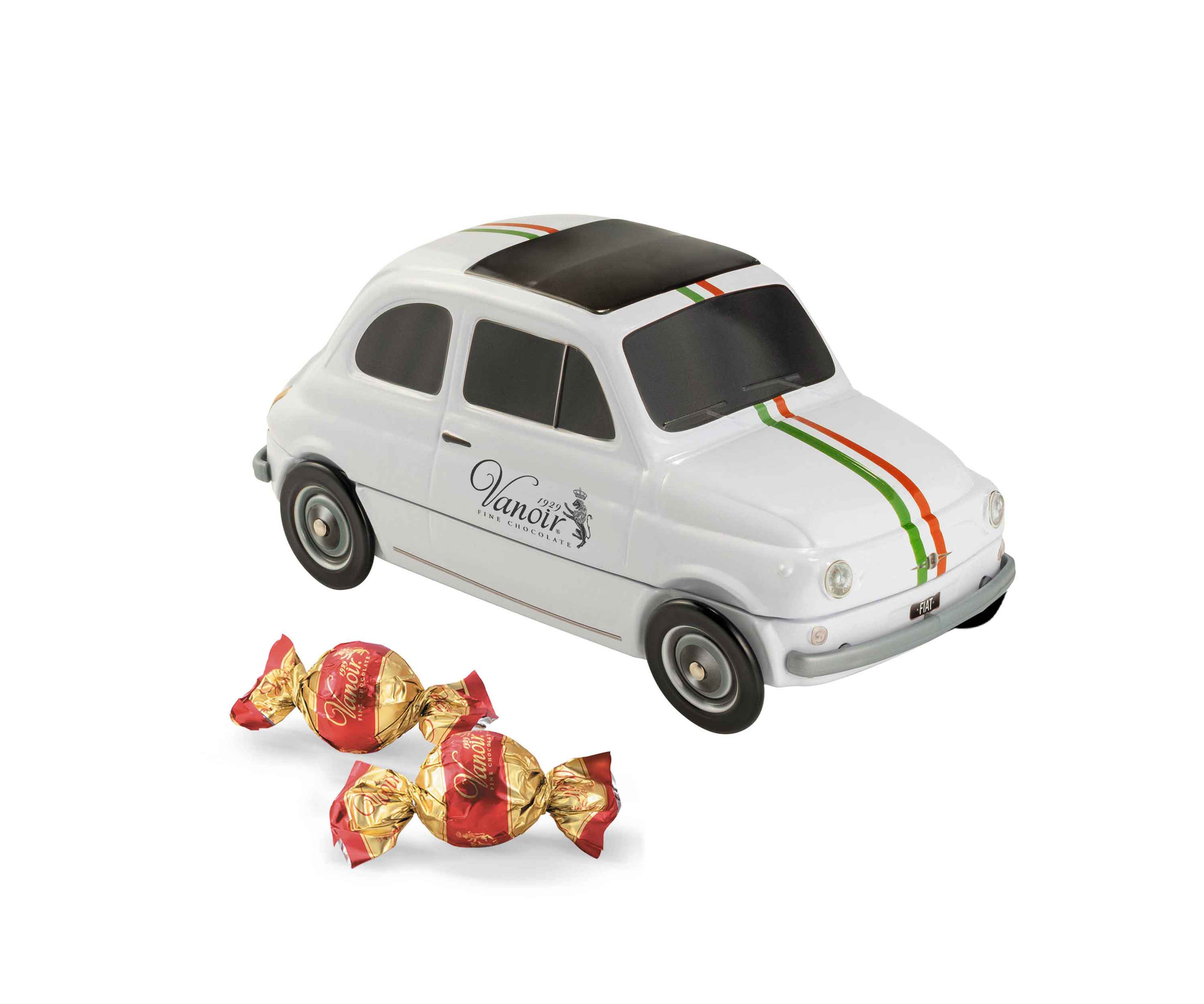 Fiat 500 bianca italia | Vanoir.it